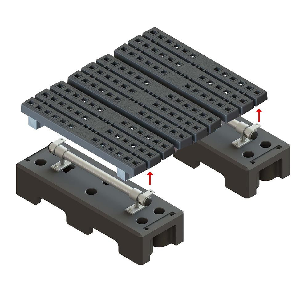 Mini Step-Over, 200x240mm Clearance - Simplified Safety