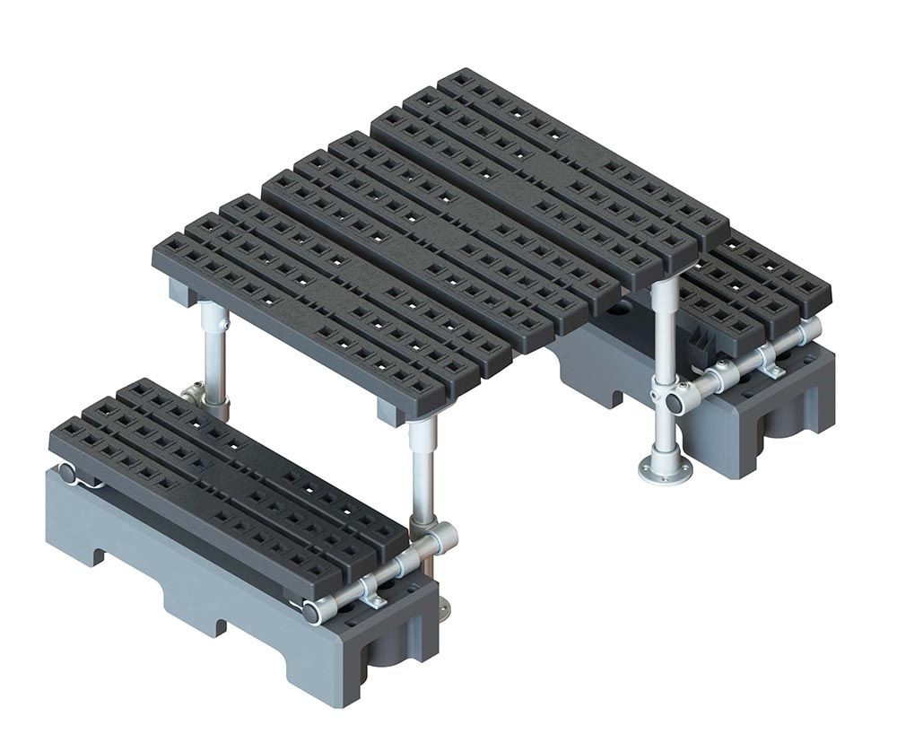 Freestanding | Mini step-over | 400x420mm - Simplified Safety