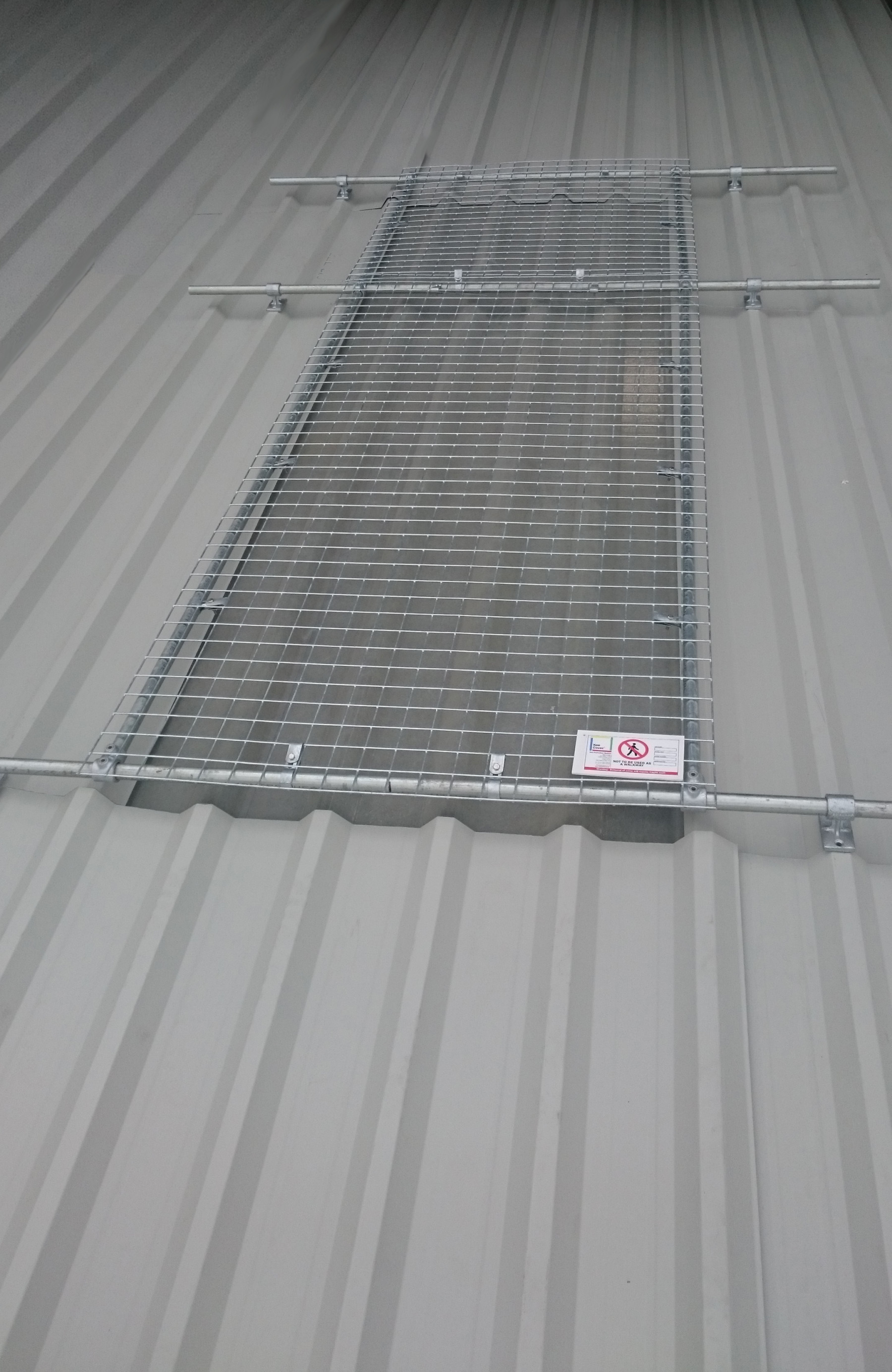 2m wide standard light cover (with extension option) - Skylight fall ...