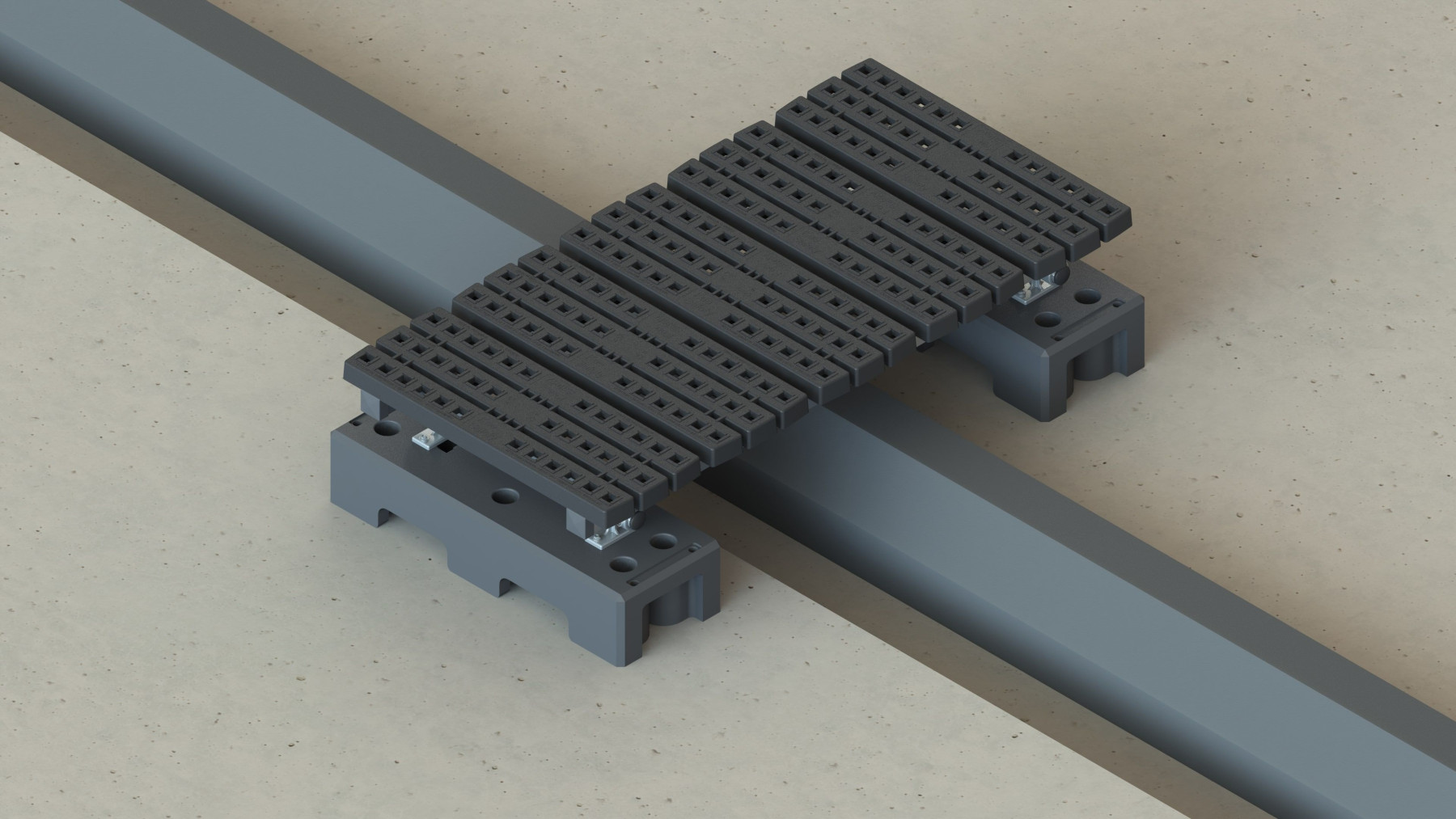 Freestanding Mini Step-Over 200x490mm - Simplified Safety