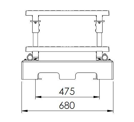 400x913mm Clearance | Mini Step-Over - Simplified Safety