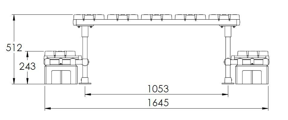 400x913mm Clearance | Mini Step-Over - Simplified Safety