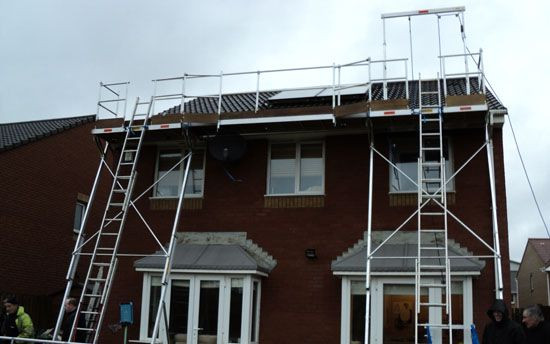 Easi Dec Solar Access System - 8m wide - Simplified Safety