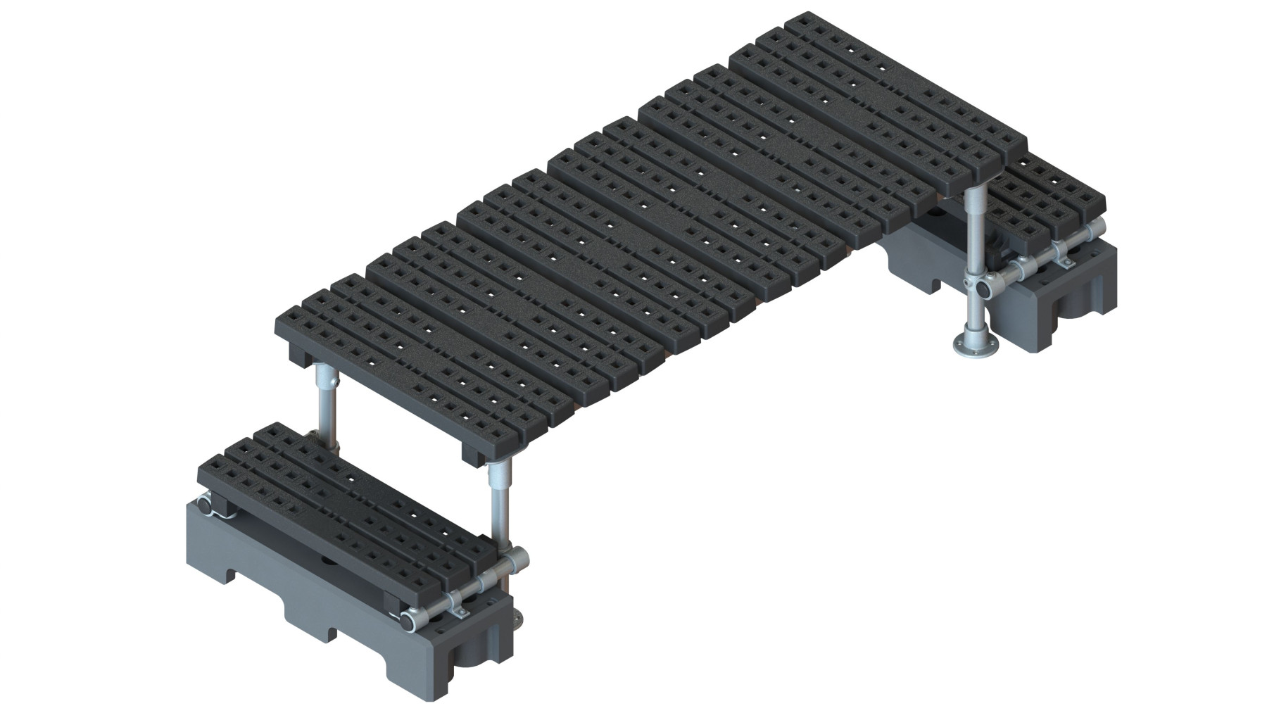 Freestanding Stepover | 380x1212mm clearance - Simplified Safety