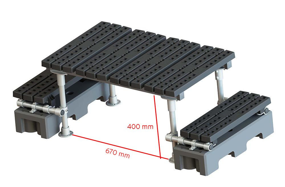 Mini Step-Over | 400x670mm Clearance - Simplified Safety