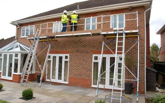 Easi Dec roof line platform system - 10m wide - Simplified Safety