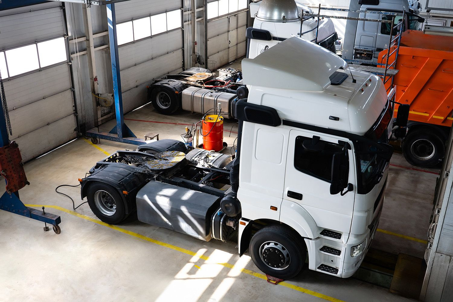 Preventing Falls in HGV Maintenance - Simplified Safety