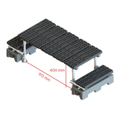 Step Over Platforms for Pipe, Cable Trays, and More - Simplified Safety