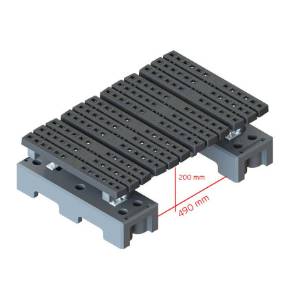 Step Over Platforms for Pipe, Cable Trays, and More - Simplified Safety