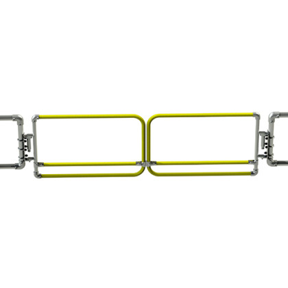Buy yellow industrial safety gates online - Simplified Safety