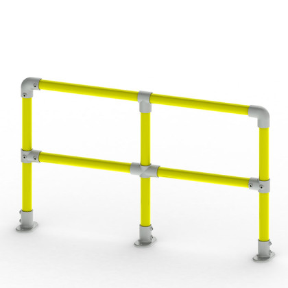 Pipe protection barrier - 1000mm tall - Simplified Safety