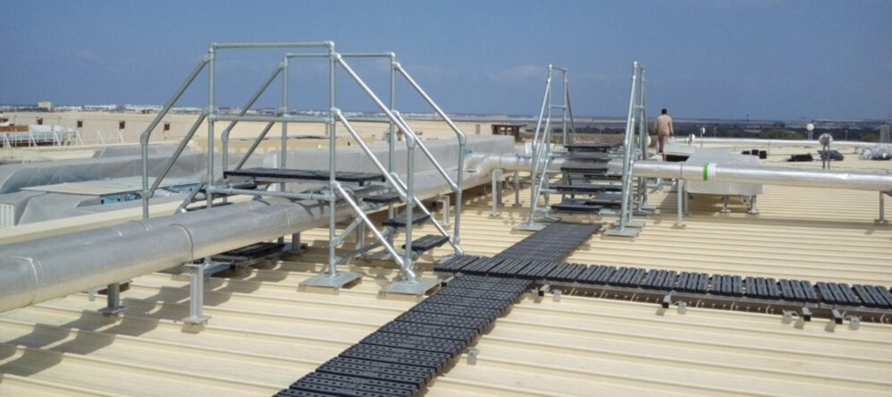 Roof Platforms, Roof Stairs, and Roof Walkway Systems - Simplified Safety
