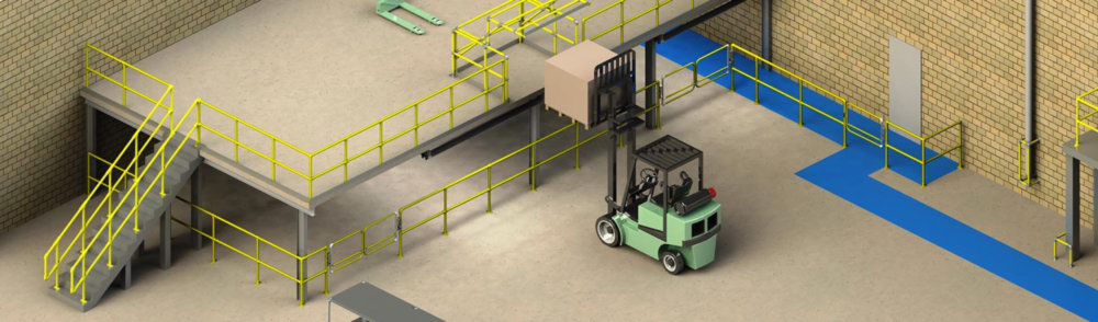 Buy warehouse barriers online - Simplified Safety