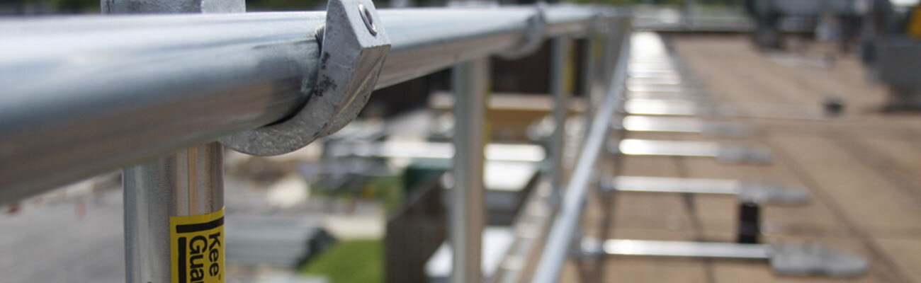 Freestanding Roof Edge Protection - KeeGuard - Simplified Safety