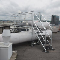 Roof Platforms, Roof Stairs, and Roof Walkway Systems - Simplified Safety