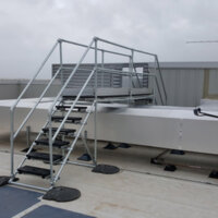 Roof Platforms, Roof Stairs, and Roof Walkway Systems - Simplified Safety