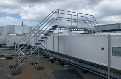 Roof Platforms, Roof Stairs, and Roof Walkway Systems - Simplified Safety