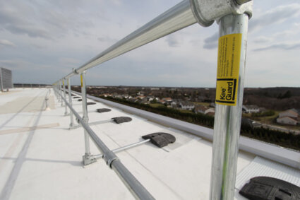 KeeGuard Premium Roof Edge Guardrail - Simplified Safety
