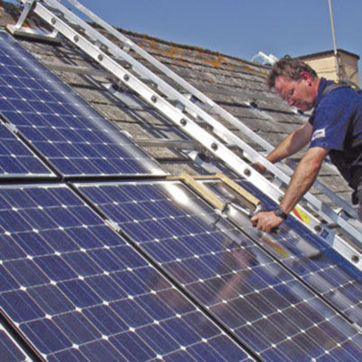 Solar ladder - Simplified Safety