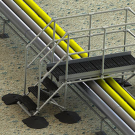 Step over platforms for any industry | Get a quote - Simplified Safety