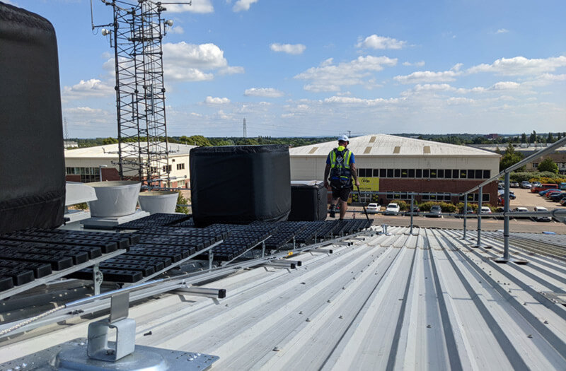 Access Walkway System for Complex Roof - Simplified Safety