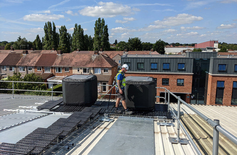 Access Walkway System for Complex Roof - Simplified Safety