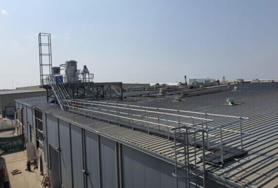 Kee Walk rooftop walkway - Simplified Safety