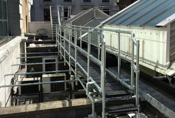 Kee Walk rooftop walkway - Simplified Safety