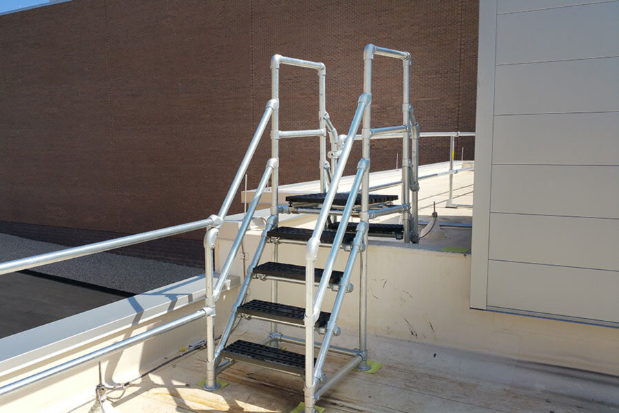 Roof Platforms, Roof Stairs, and Roof Walkway Systems - Simplified Safety