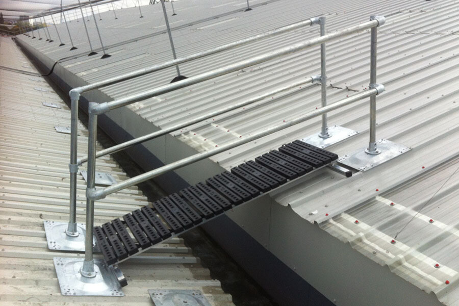 Roof Platforms, Roof Stairs, and Roof Walkway Systems - Simplified Safety