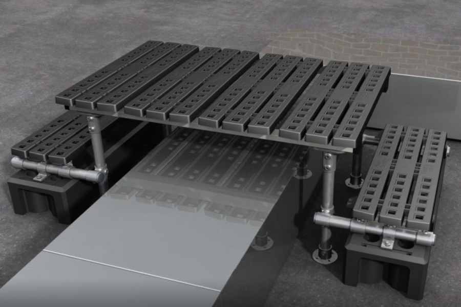 Step Over Platforms for Pipe, Cable Trays, and More - Simplified Safety