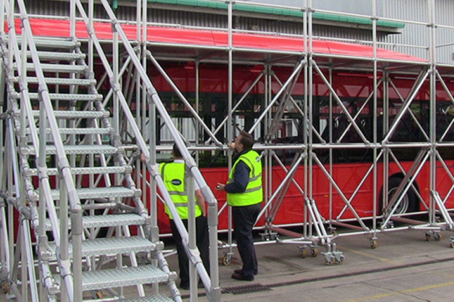 Step over platforms for any industry | Get a quote - Simplified Safety