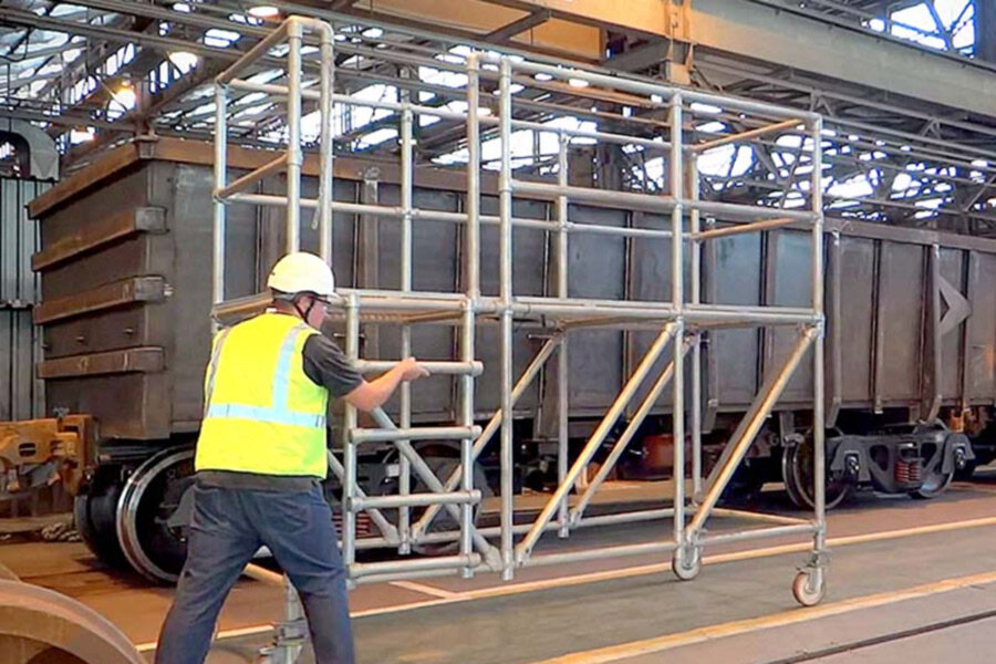 Step over platforms for any industry | Get a quote - Simplified Safety