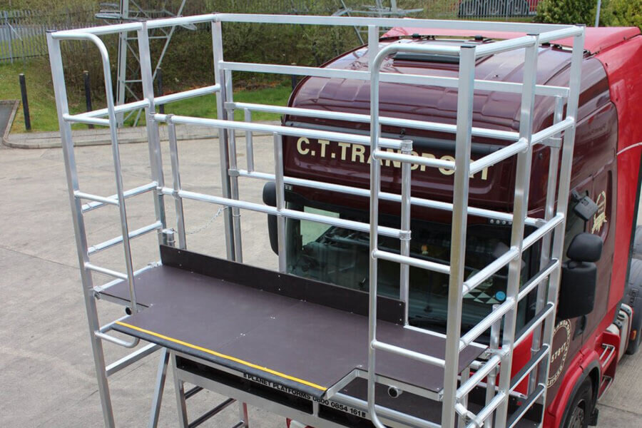 Vehicle Maintenance Platforms | Simplified Safety UK - Simplified Safety