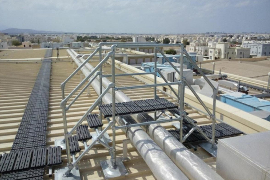 Roof Platforms, Roof Stairs, and Roof Walkway Systems - Simplified Safety