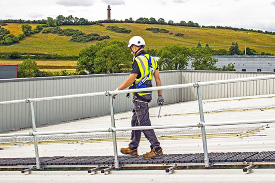 Roof Platforms, Roof Stairs, and Roof Walkway Systems - Simplified Safety