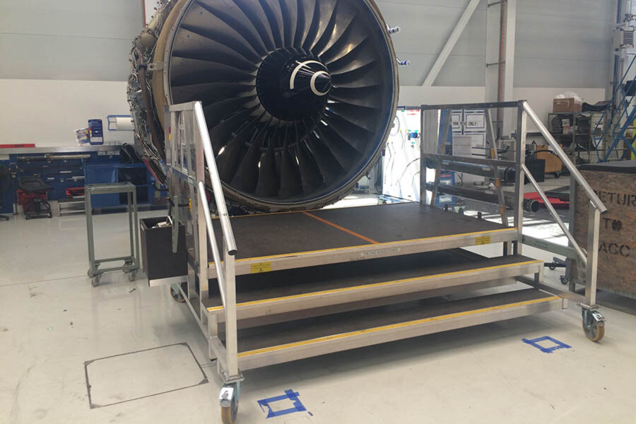 Step over platforms for any industry | Get a quote - Simplified Safety