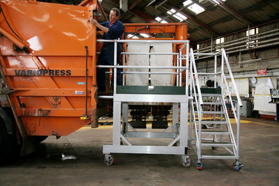 Vehicle Maintenance Platforms | Simplified Safety UK - Simplified Safety