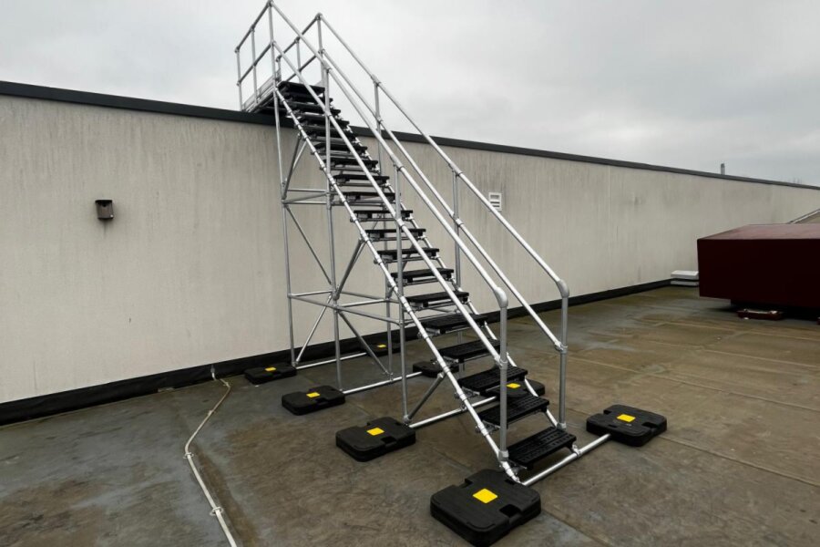 Bespoke Access Platforms for Solar Panels - Simplified Safety