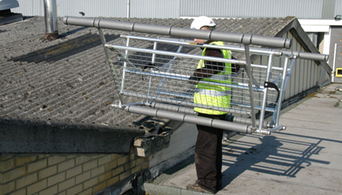 Valley-Walk system - Designed for basic maintenance of valley gutters ...