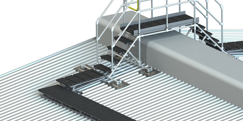 Adaptable maintenance platform - Bespoke solution - Simplified Safety