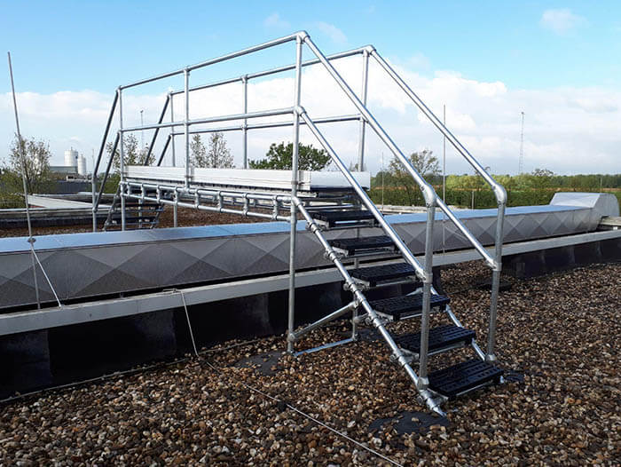 Roof Step Over for 1400mm Obstacles - Simplified Safety