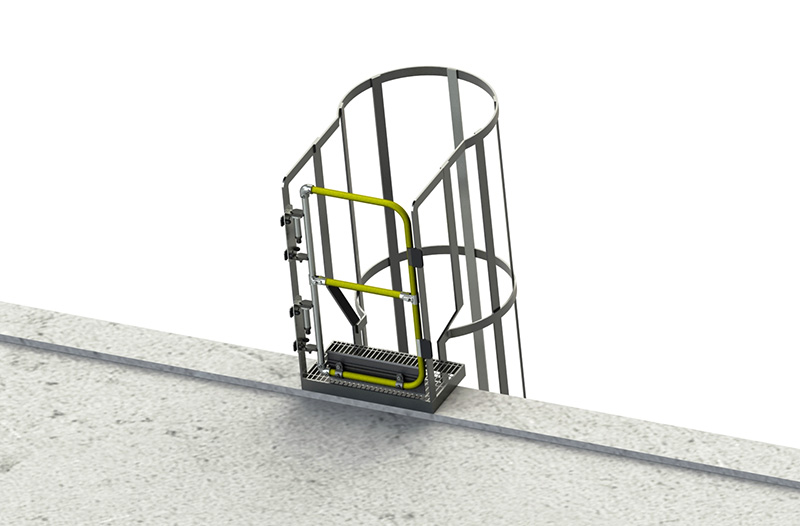 Ladder Gates for Rooftop Safety - Simplified Safety