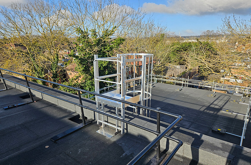 Ladder Gates for CAT Ladders - Simplified Safety